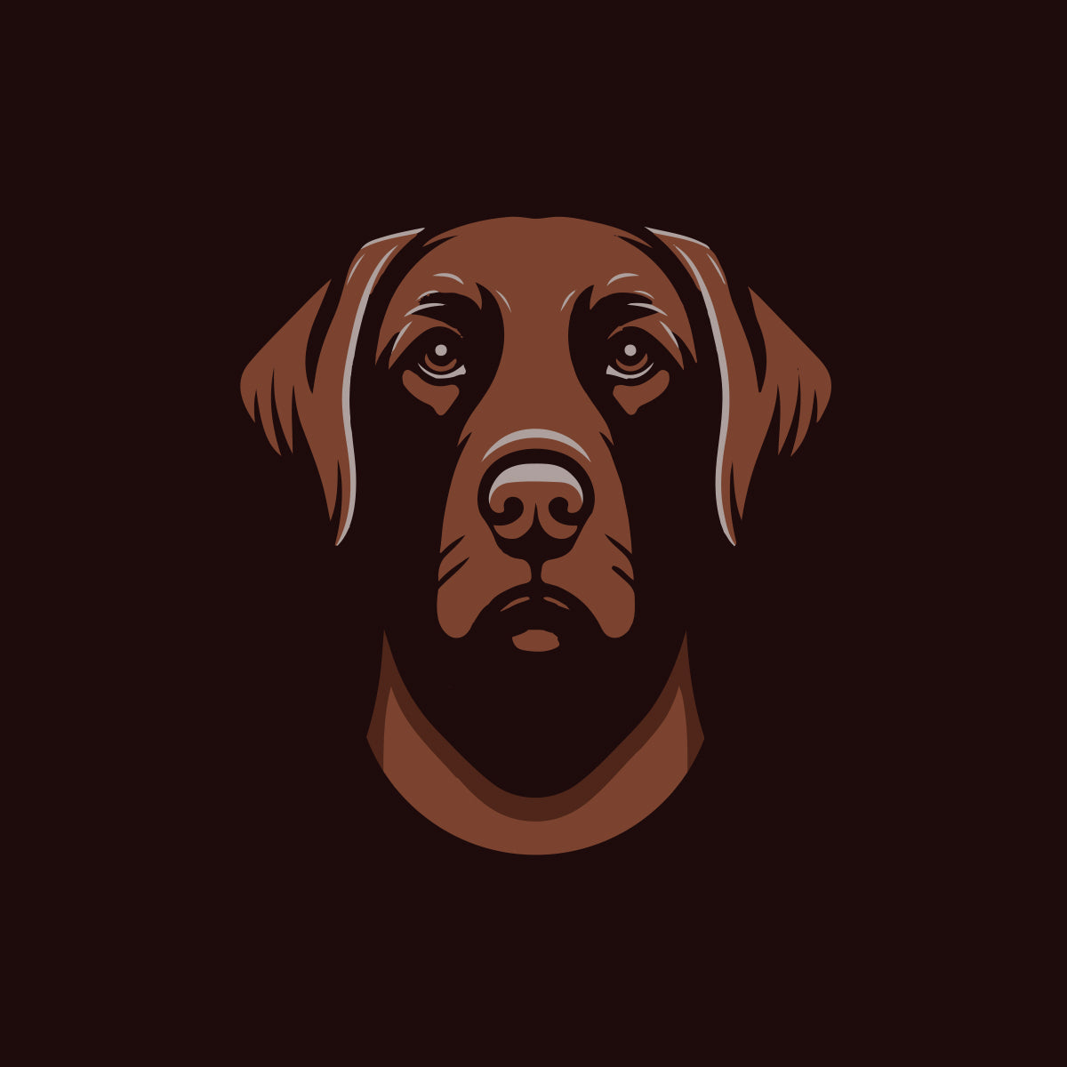Chocolate Lab – Houndwear